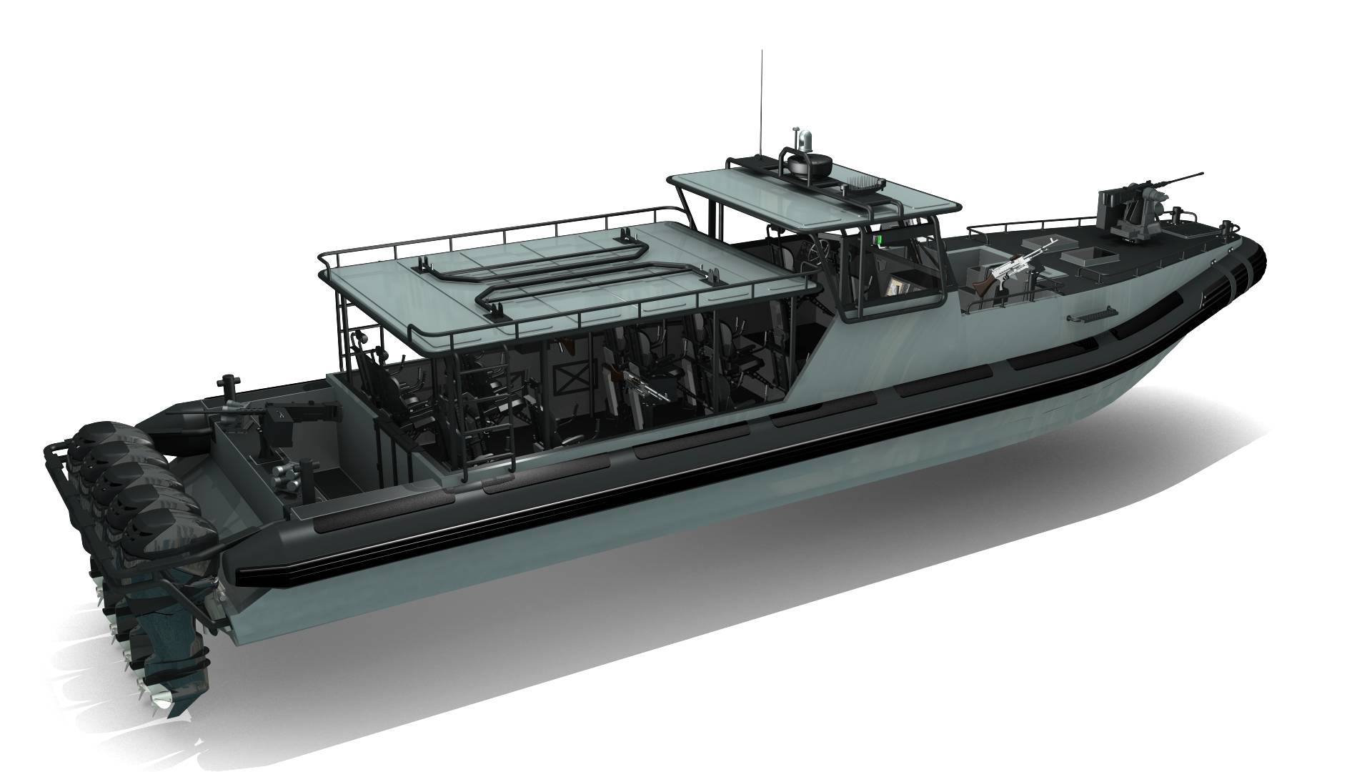 MRC1500 MPAC fast Attack boat
