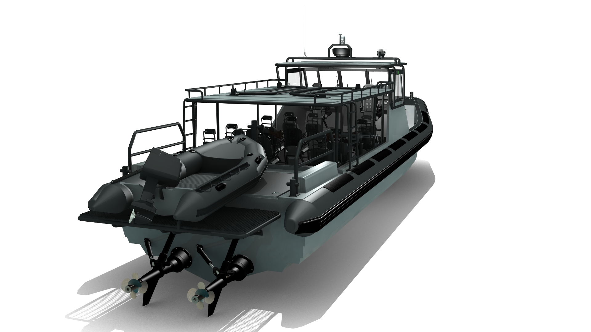 MRCD1500 MPAC Combat boat